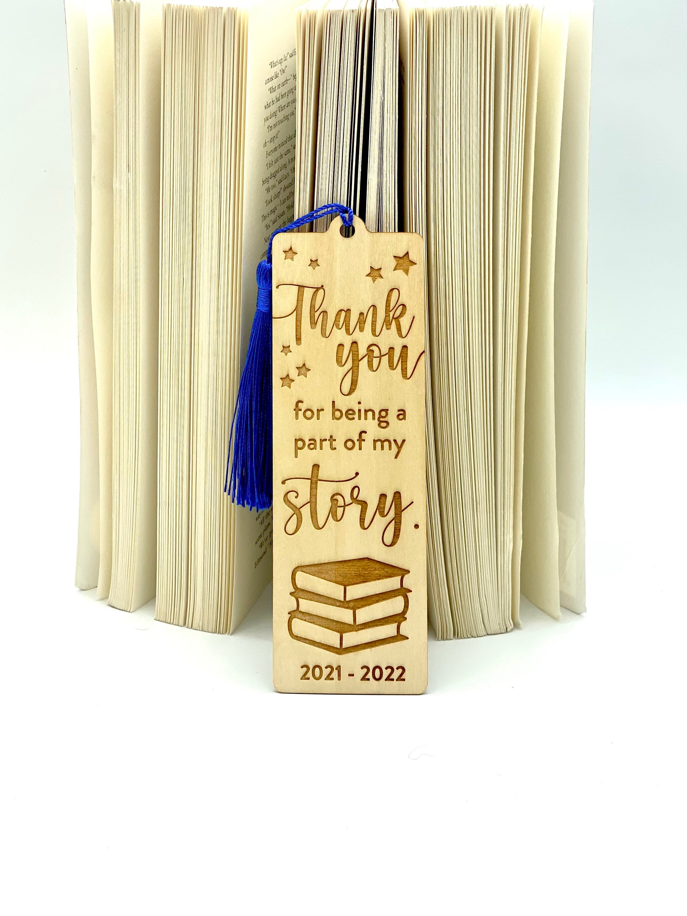 Teacher Gift Bookmark Teacher Appreciation Thank You for - Etsy
