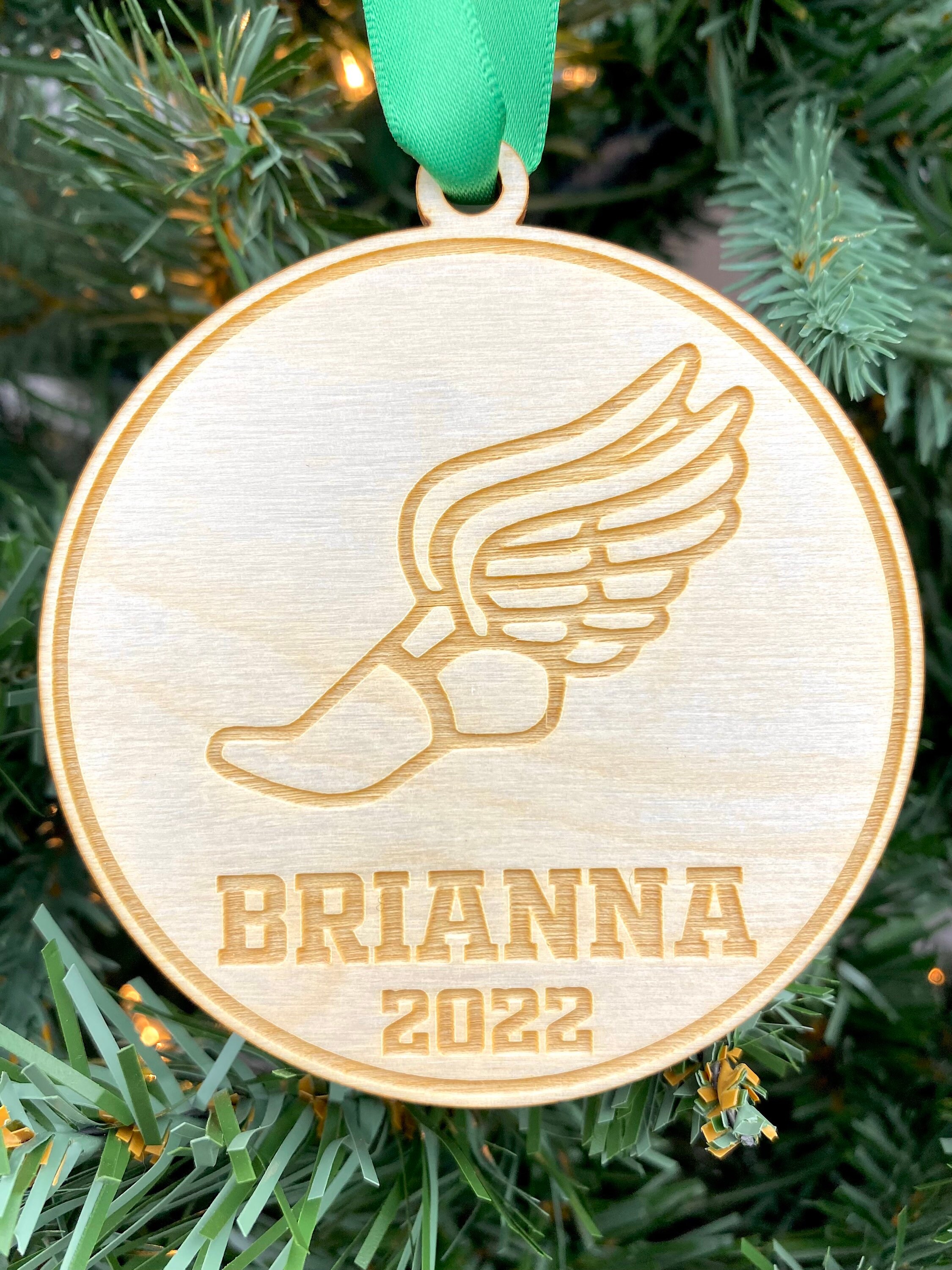 Track and Field Ornament | Runner Ornament | Personalized Sports ...