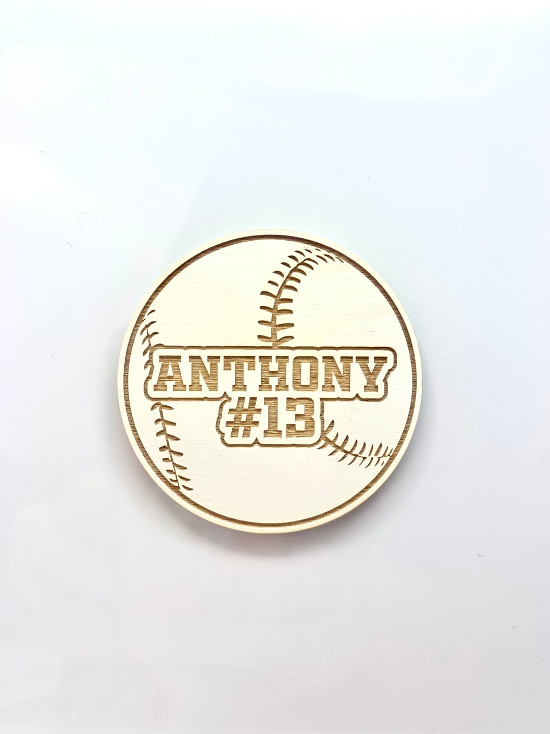 Baseball or Softball Magnet | Custom Player Magnet | Gift for Sports ...