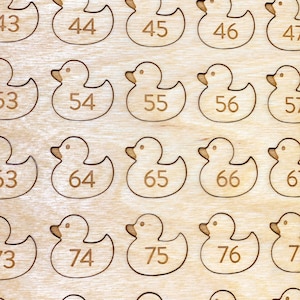 Duck Hunt | Ducky Hunt 50 or 100 Piece Numbered Rubber Ducky Puzzle ...