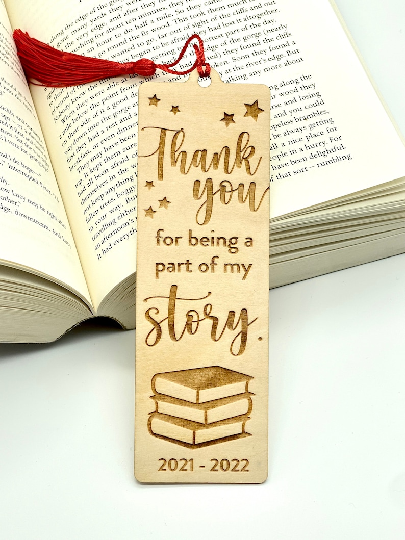 Teacher Gift Bookmark Teacher Appreciation Thank You for - Etsy