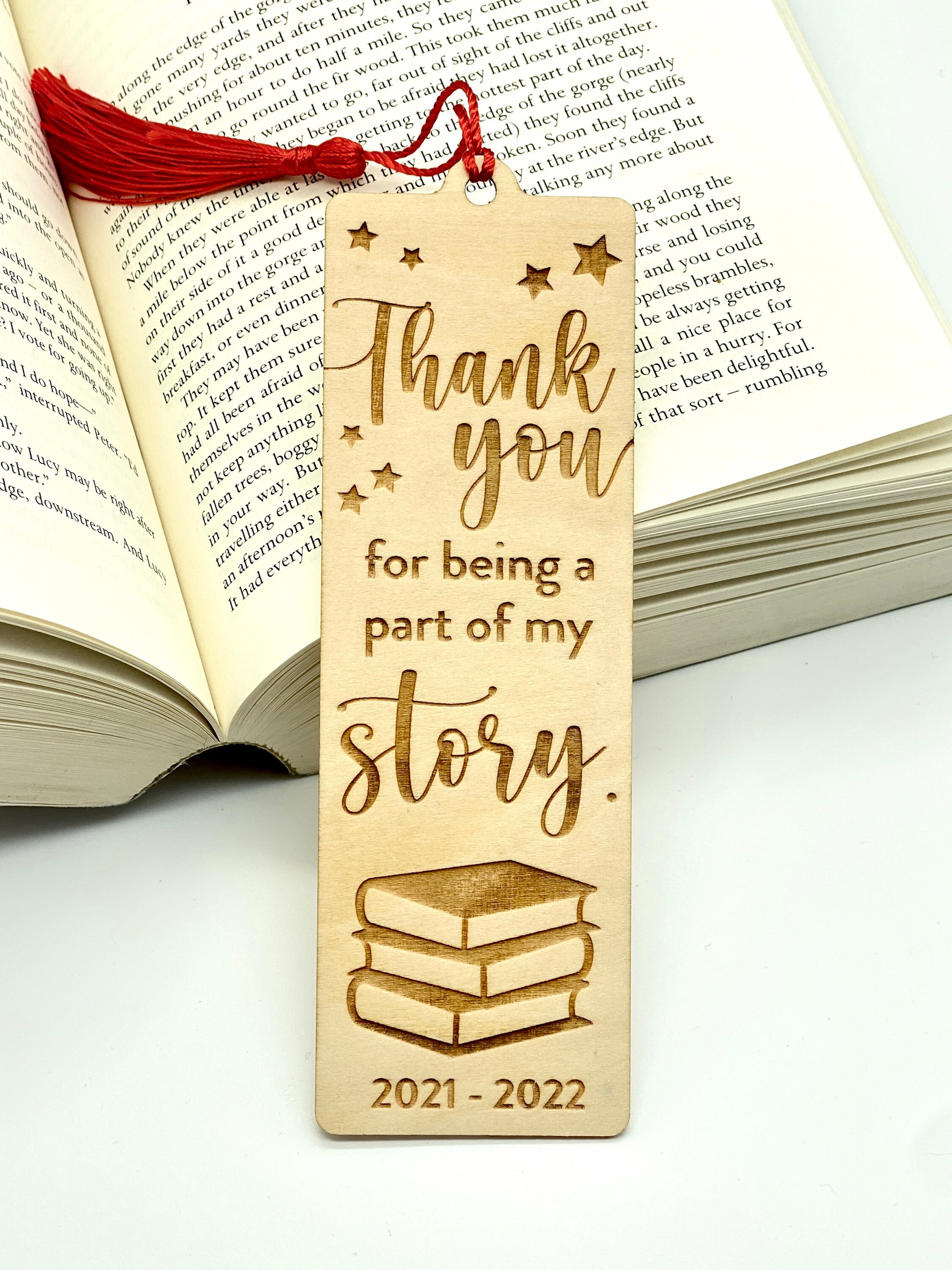 Teacher Gift Bookmark Teacher Appreciation Thank You for - Etsy