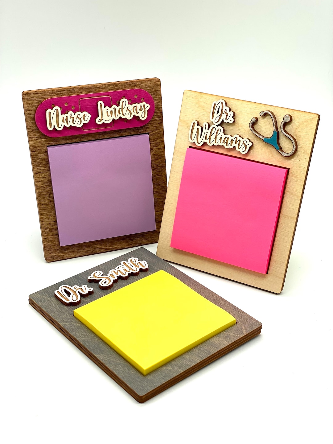 Nurse Sticky Note Pad Holder Gift | Doctor Note Pad Holder Gift ...