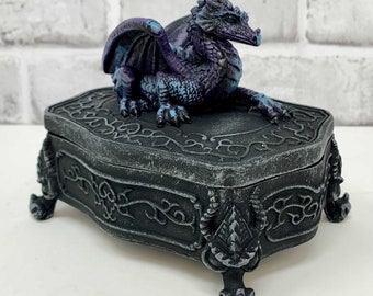 Box With Dragon | Etsy