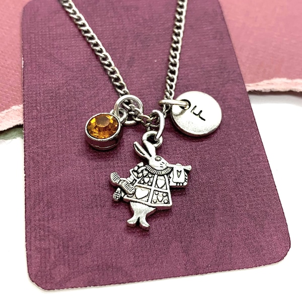 White Rabbit Charm - Etsy