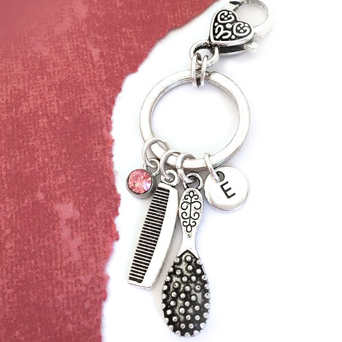 Hairstylist Keychain Cosmetology Gift Idea for Hair Stylist - Etsy