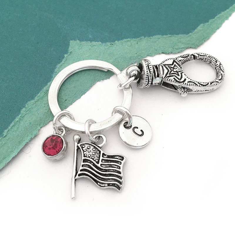 Flag Keychain - Etsy