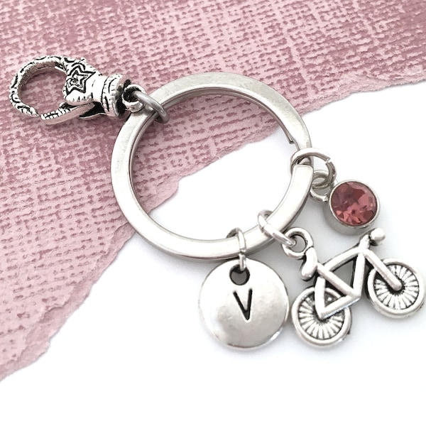 Bicycle Keychain - Etsy