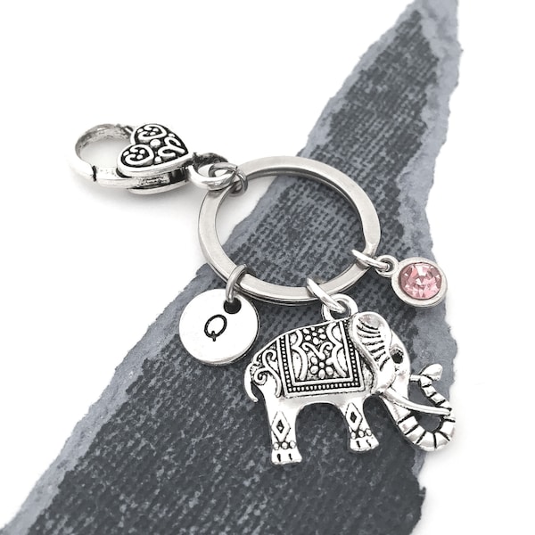 Elephant Key Chain - Etsy