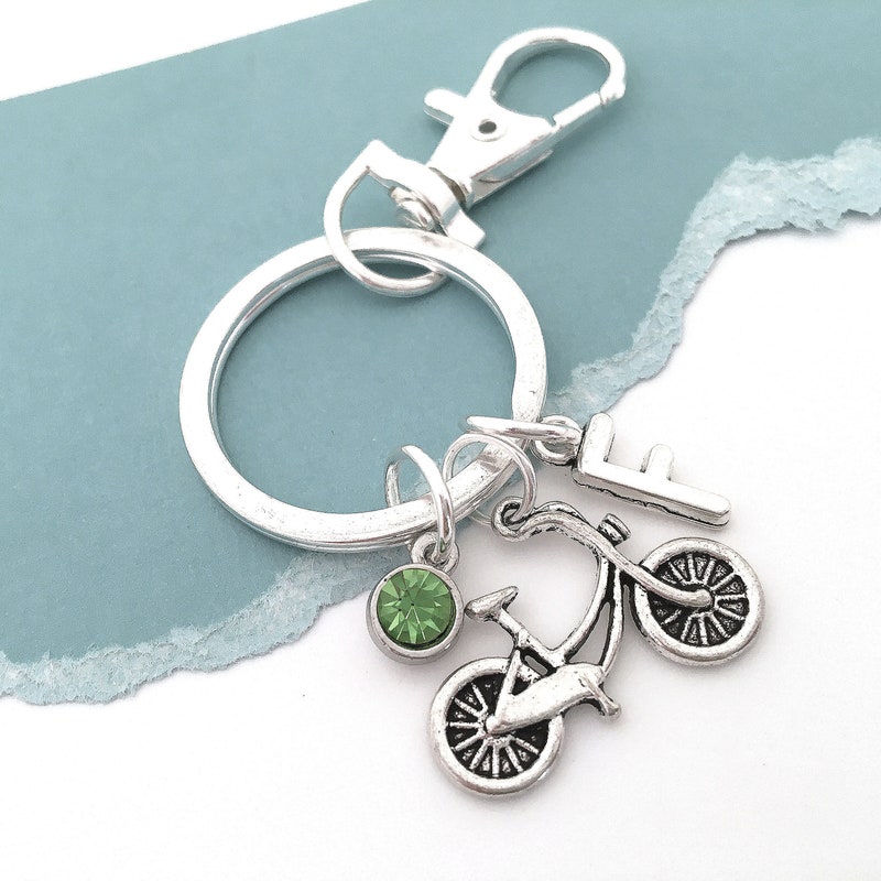 Bicycle Keychain - Etsy