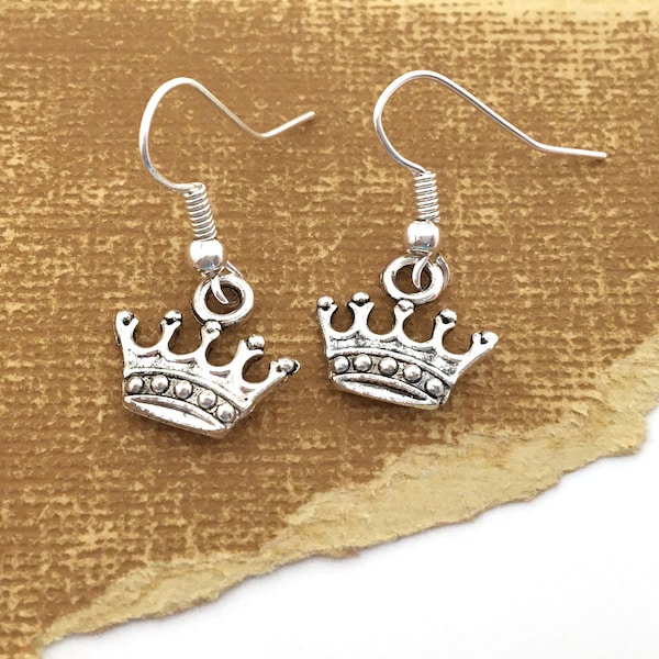Crown Earrings - Etsy