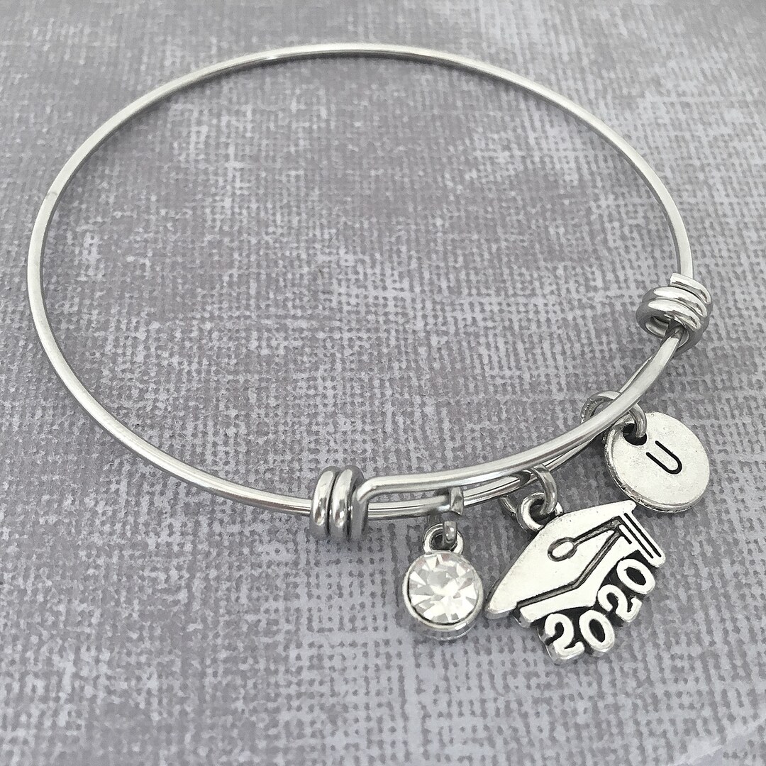 2024 Graduation Cap Bangle, Graduation Jewelry, Graduation Gift ...