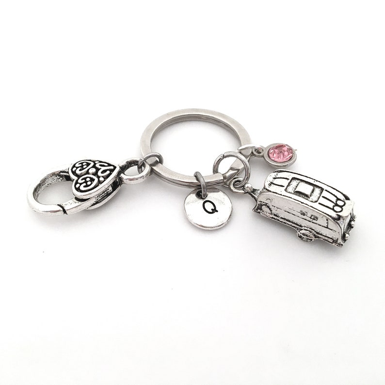 Camper Keychain Caravan Keyring Trailer Keychain RV Key | Etsy