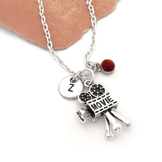 Movie Camera Necklace Movie Projector Jewelry Movie Lover | Etsy