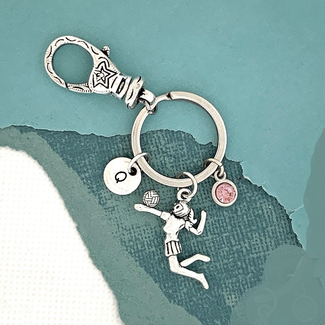 Volleyball Keychain, Volleyball Team Gifts, Volleyball Gift for Girls ...