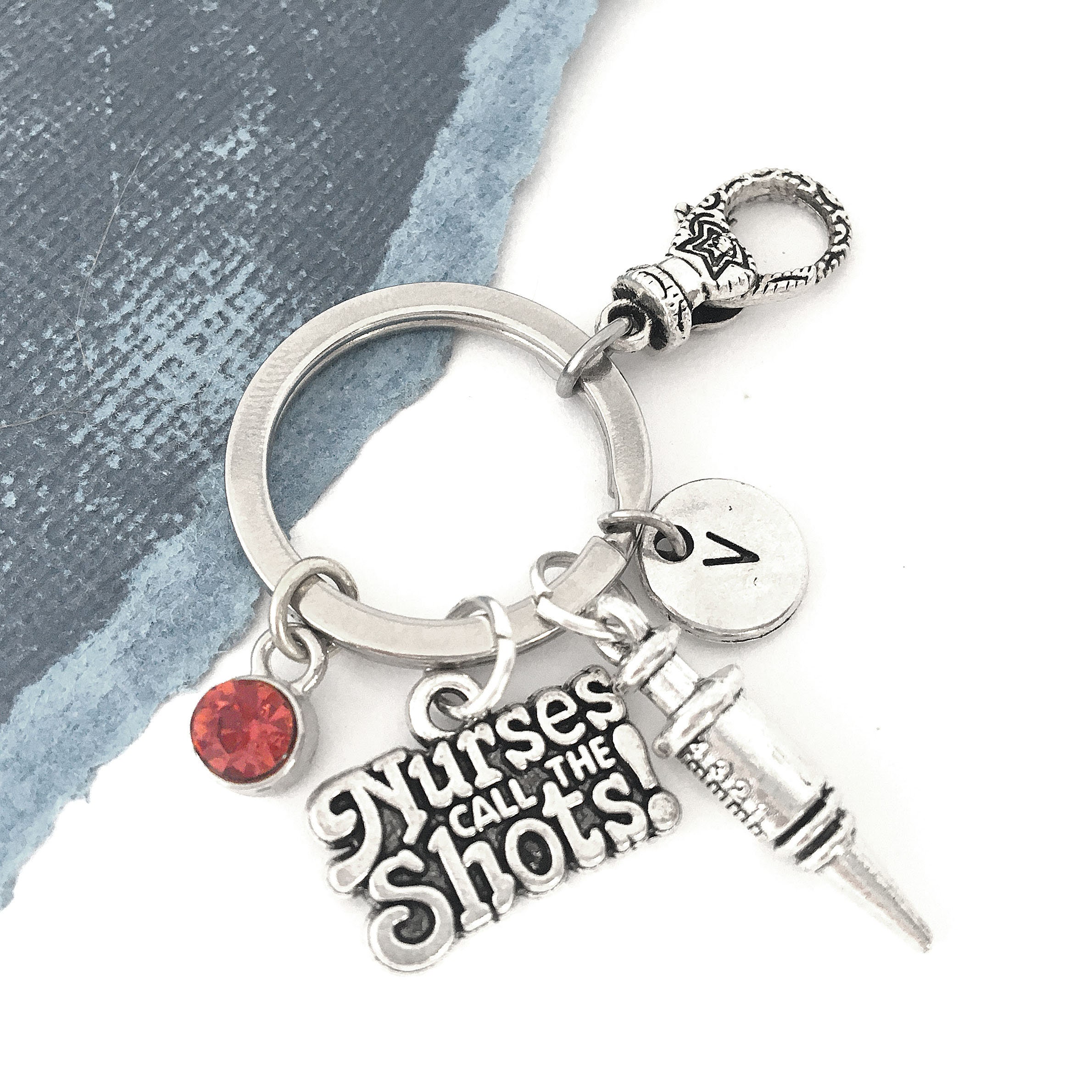 Nurse Keychain, Nurse Key Chain, Syringe Keychain, Nurses Call the ...
