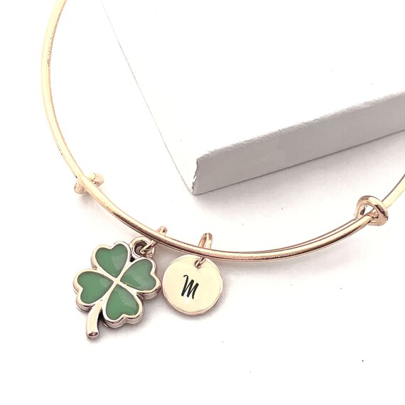 Four leaf clover charm bracelet store