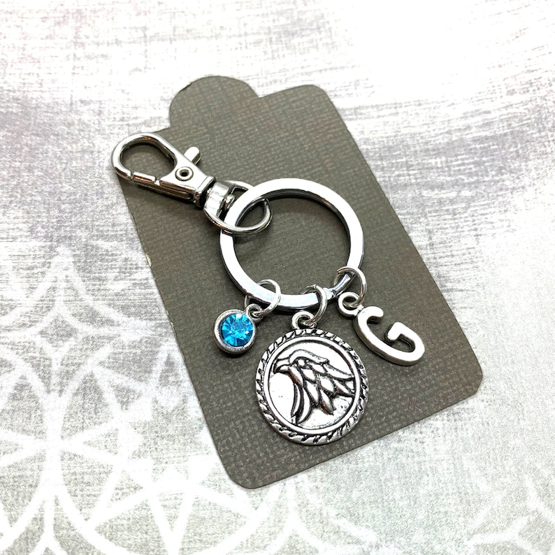 Bald Eagle Keychains Freedom Keychain Eagle Memorial - Etsy