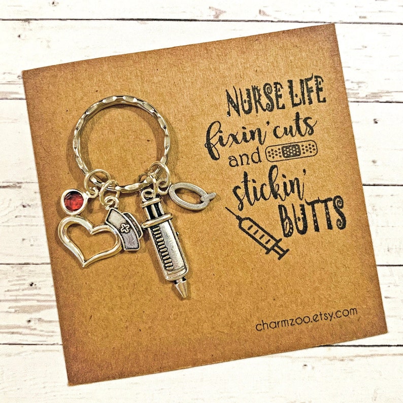 Personalized Nurse Gift Nurse Keychain Nurse Theme Party - Etsy
