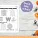 Halloween Coloring Placemat | Halloween Coloring Page | Halloween ...