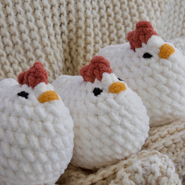 Mabel Chicken Crochet Pattern - Etsy