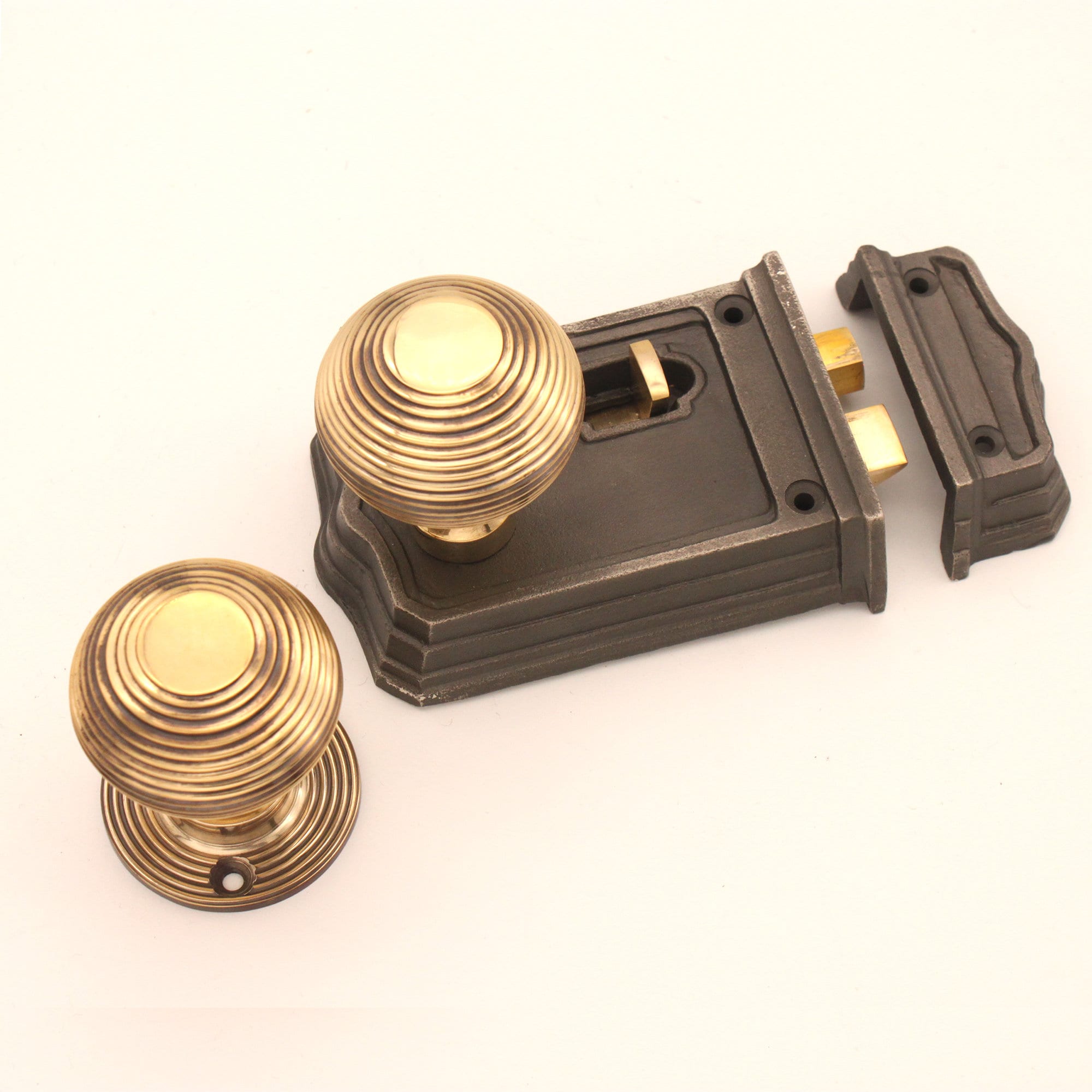 Cast Iron Victorian Style Gothic Small Rim Door Latch Lock - Etsy UK