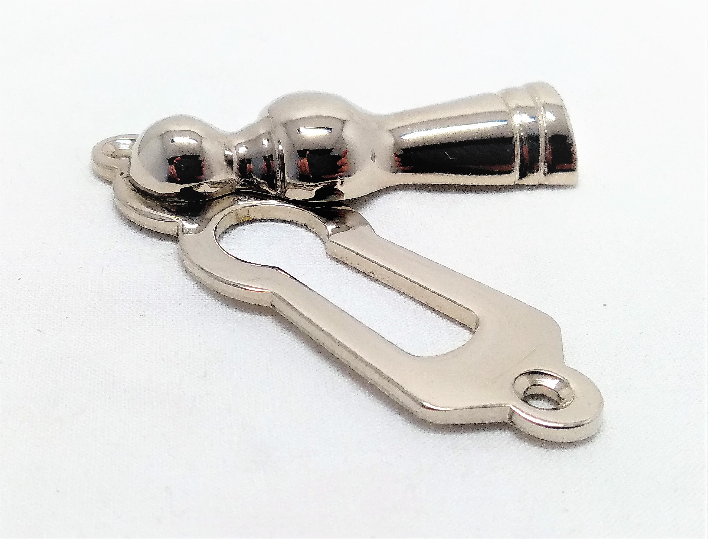 Keyhole Antique Brass Charm Vintage Hardware Keyhole - Etsy