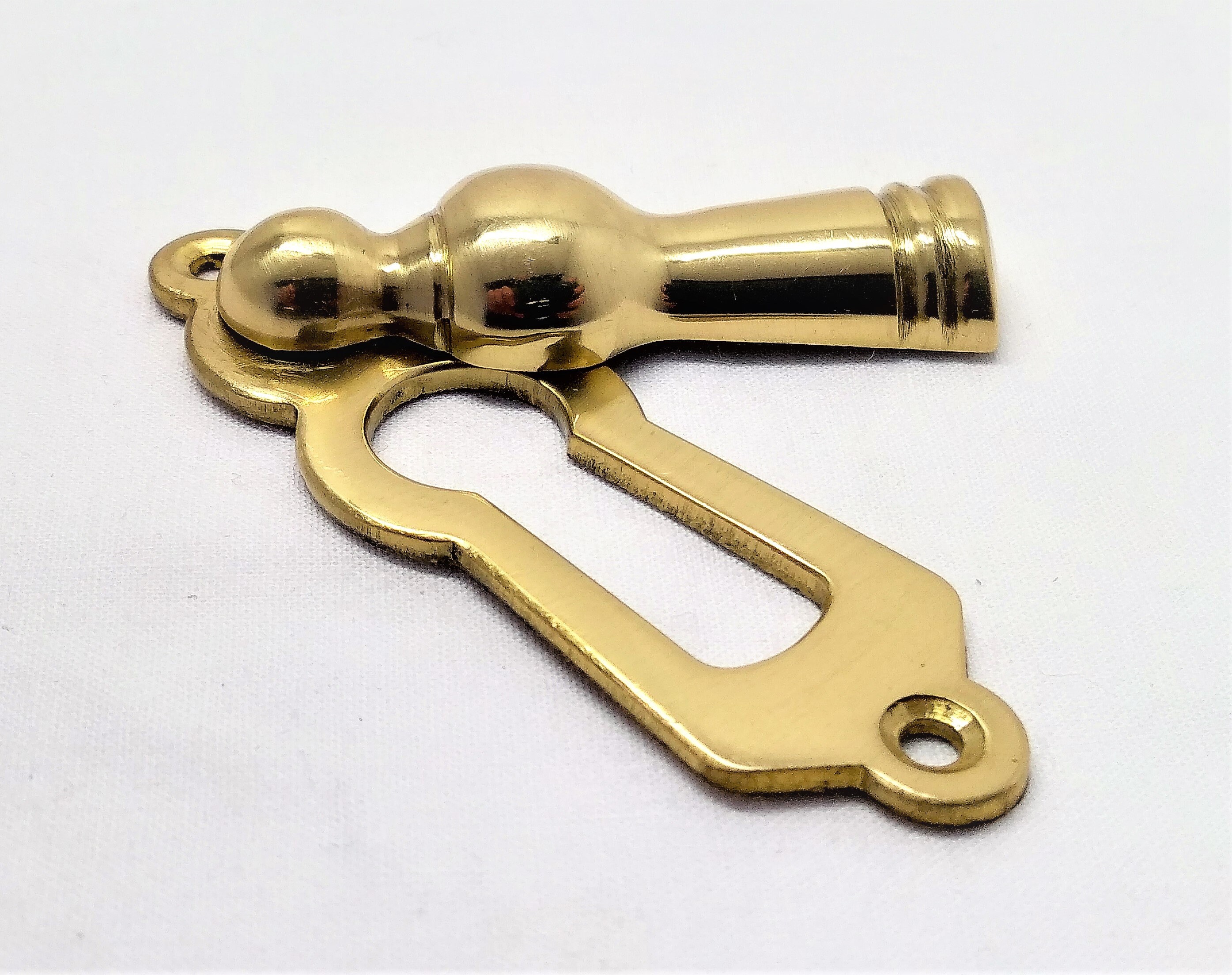 Keyhole Antique Brass Charm Vintage Hardware Keyhole - Etsy