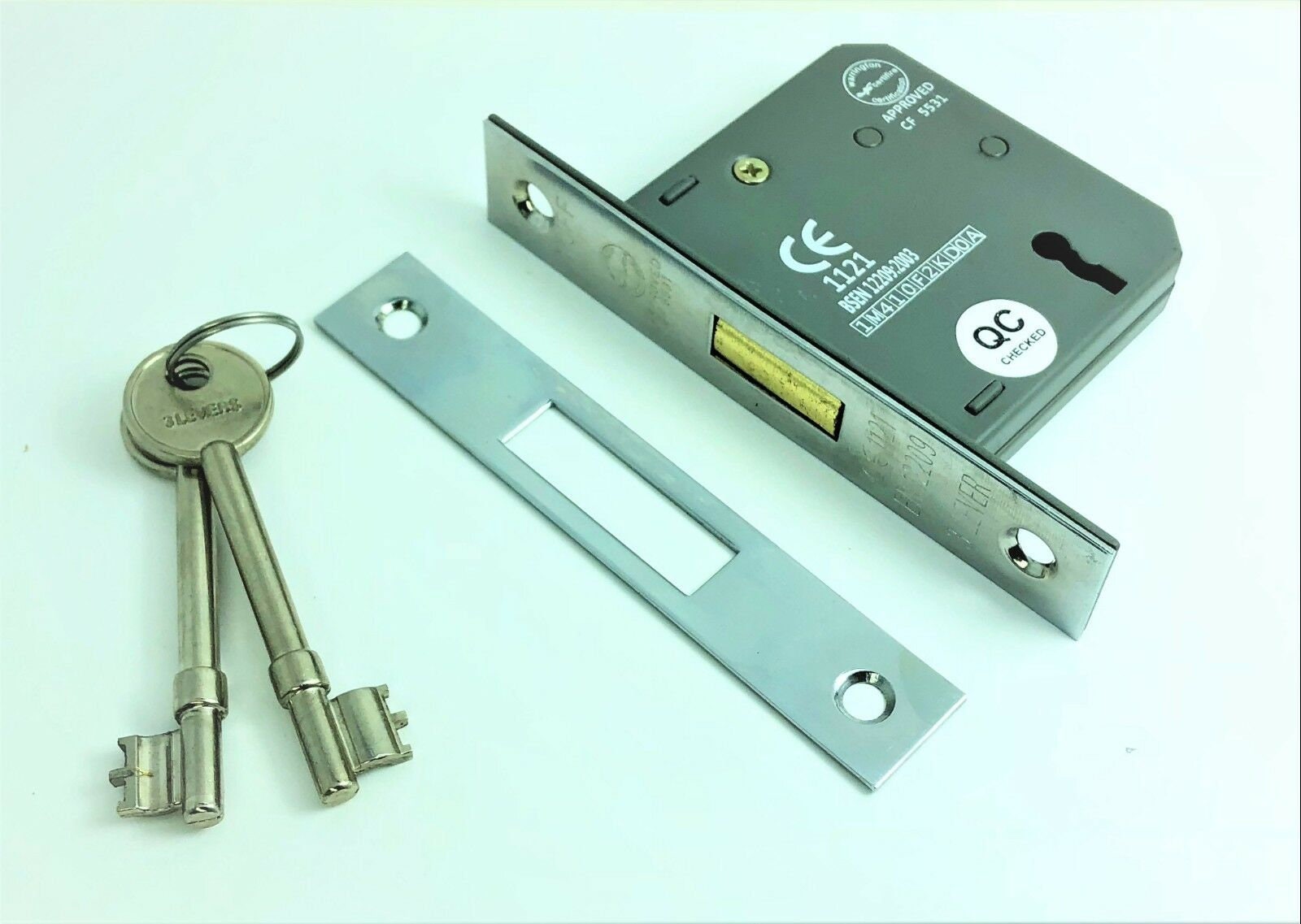 Fire Rated 3 Lever Door Mortice Dead Locks CE BS Rated 63mm or - Etsy ...