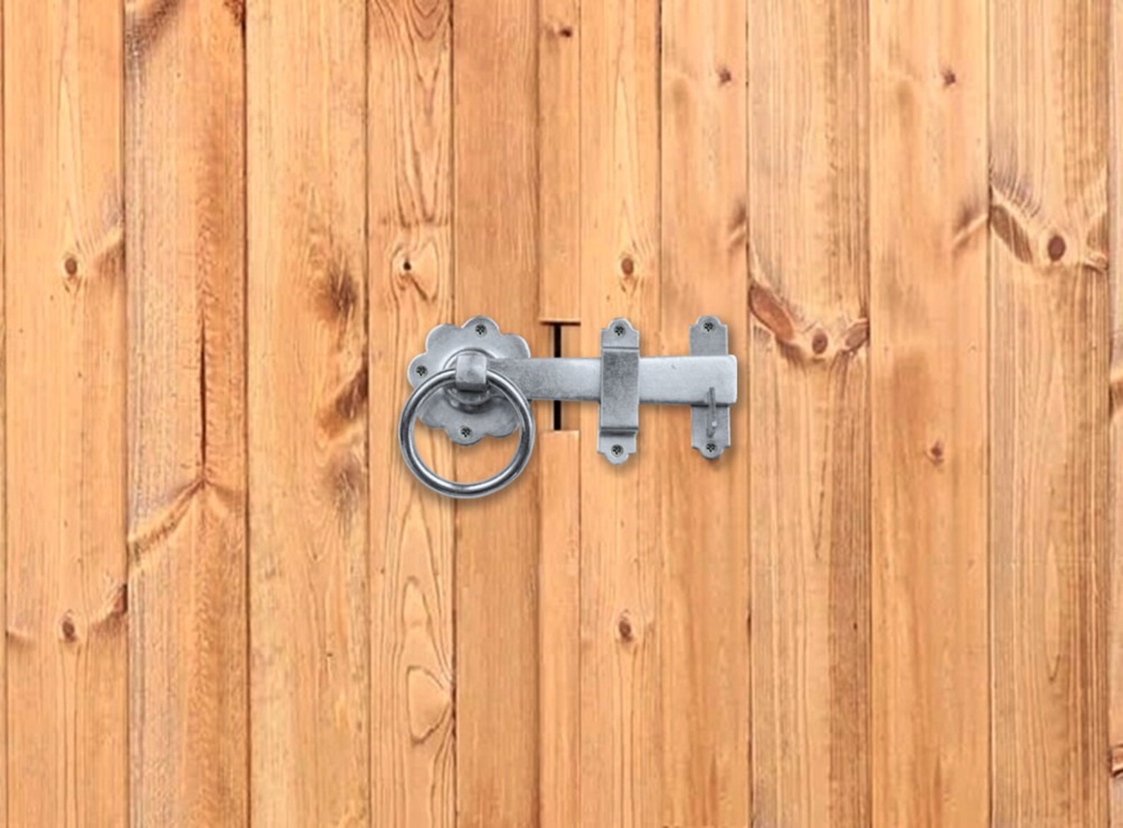 150mm 6 Plain Ring Gate Latch Handle Garden Gate Door - Etsy UK