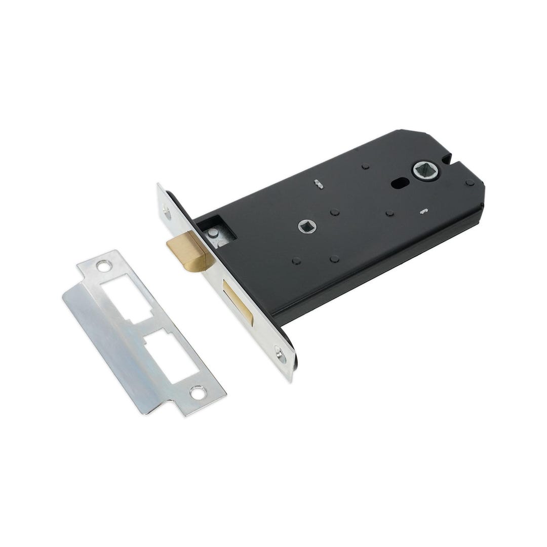 Heavy Duty 3 Lever 6” 150mm Horizontal Mortice Bathroom Sash Lock ...