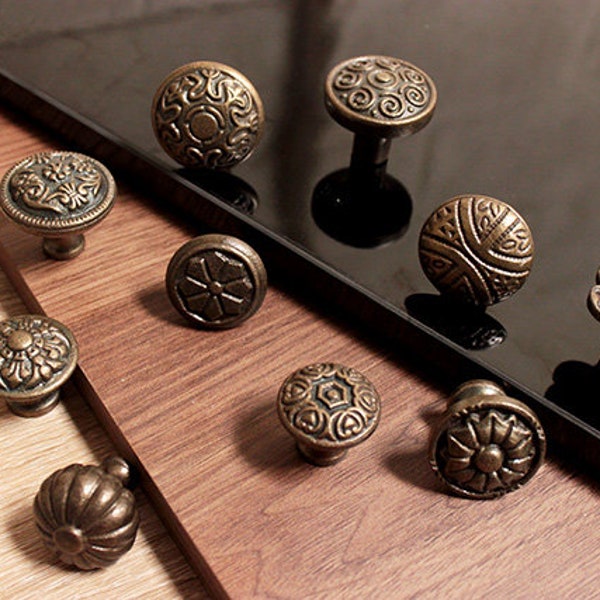 Rustic Cabinet Knobs - Etsy