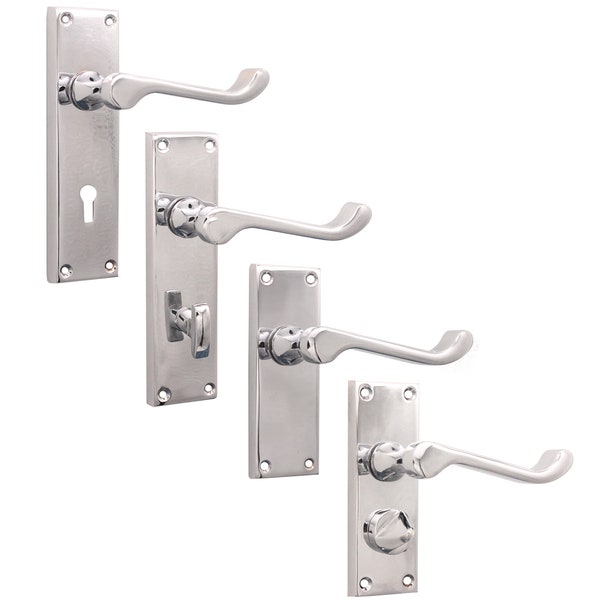 Victorian Scroll Door Handle - Etsy