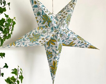 Large Hanging Paper Star - Etsy