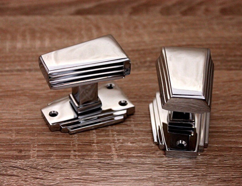 Art Deco Antique Style Solid Brass Victorian Door Knobs - Etsy UK