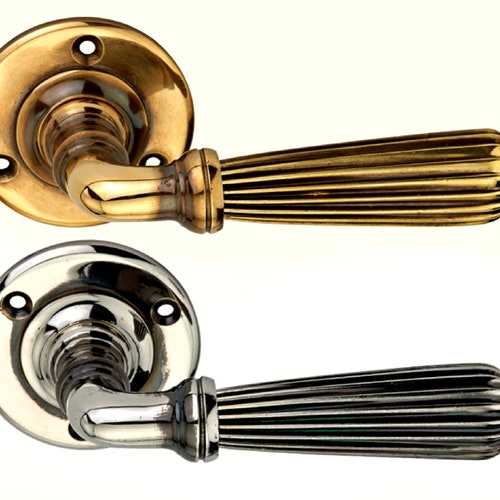 Regency Period Style Reproduction Reeded Mortice Lever Door - Etsy