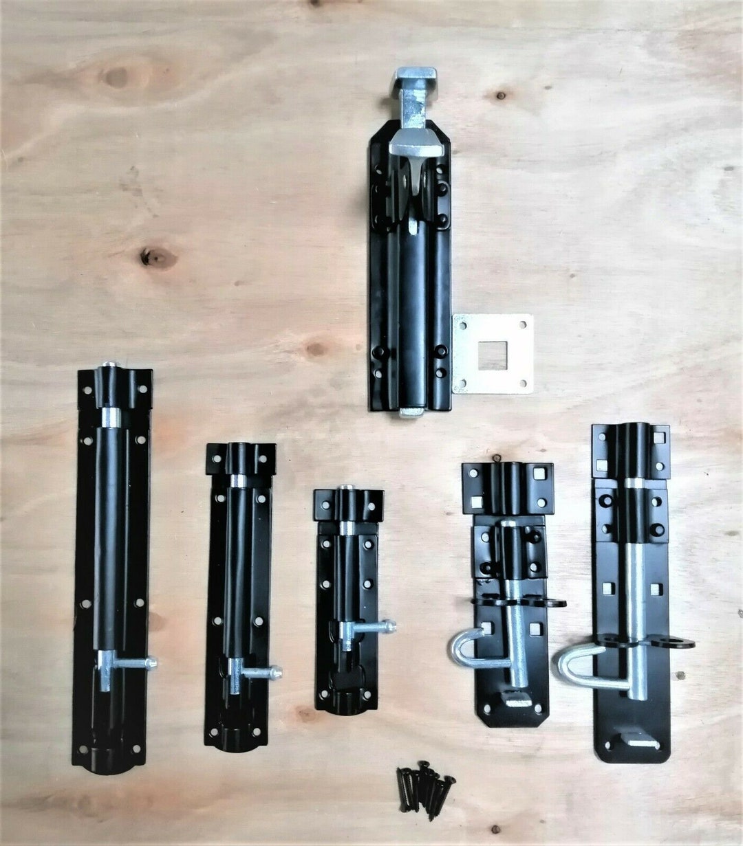Heavy Duty Foot/barrel/brenton Bolt Gate/garage/stable Door Metal Lock ...