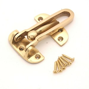 Door Security Chain Restrictor Strong Safety Lock Guard Catch Latch ...