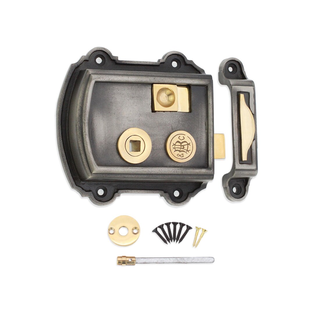 Traditional Victorian Style Rim Latch Lock – Suitable for Bedroom ...