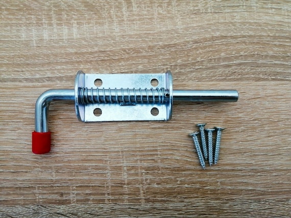 Heavy Duty Spring Loaded Shoot Bolt/slide Catch/barrel Gate | Etsy