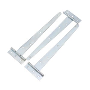 Garden Gate Fittings Kit 10” 250mm Tee Hinges (3) With Plain Ring Gate ...