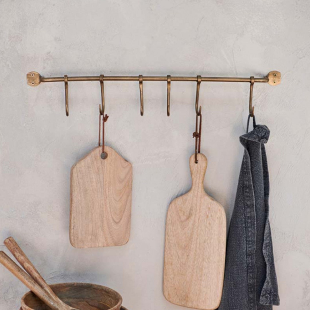 Vintage Stylish Coat Rack Handmade Iron Hook, Coat Hooks, Towel Hat ...