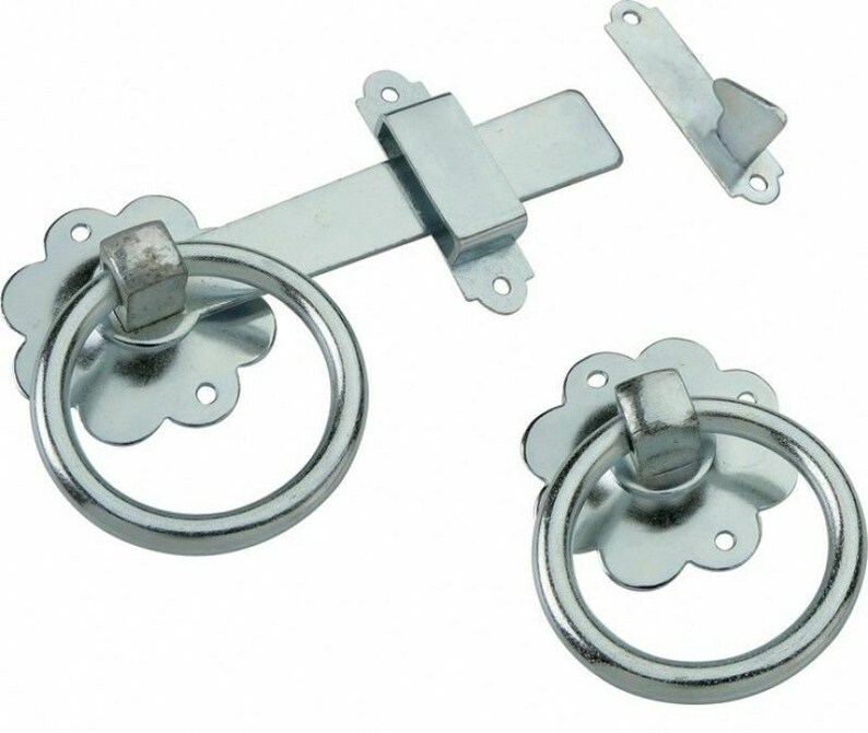 150mm 6 Plain Ring Gate Latch Handle Garden Gate Door - Etsy UK