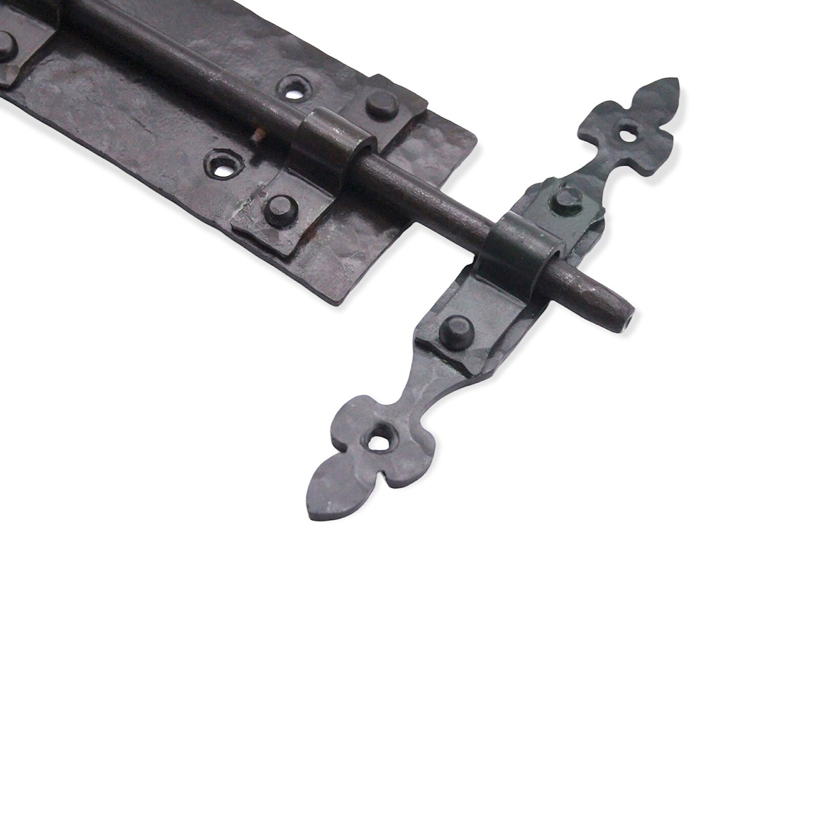 Wrought Iron Slide Bolt Door Latch Hand Forged Cabinet Catch - Etsy