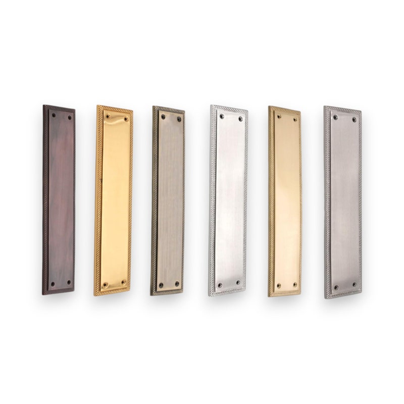 Antique Brass Door Kick Plates - Etsy