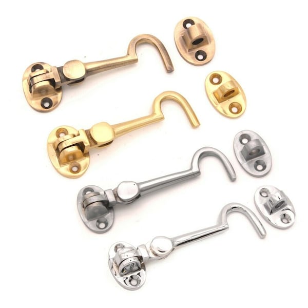 Antique Brass Hook and Eye - Etsy