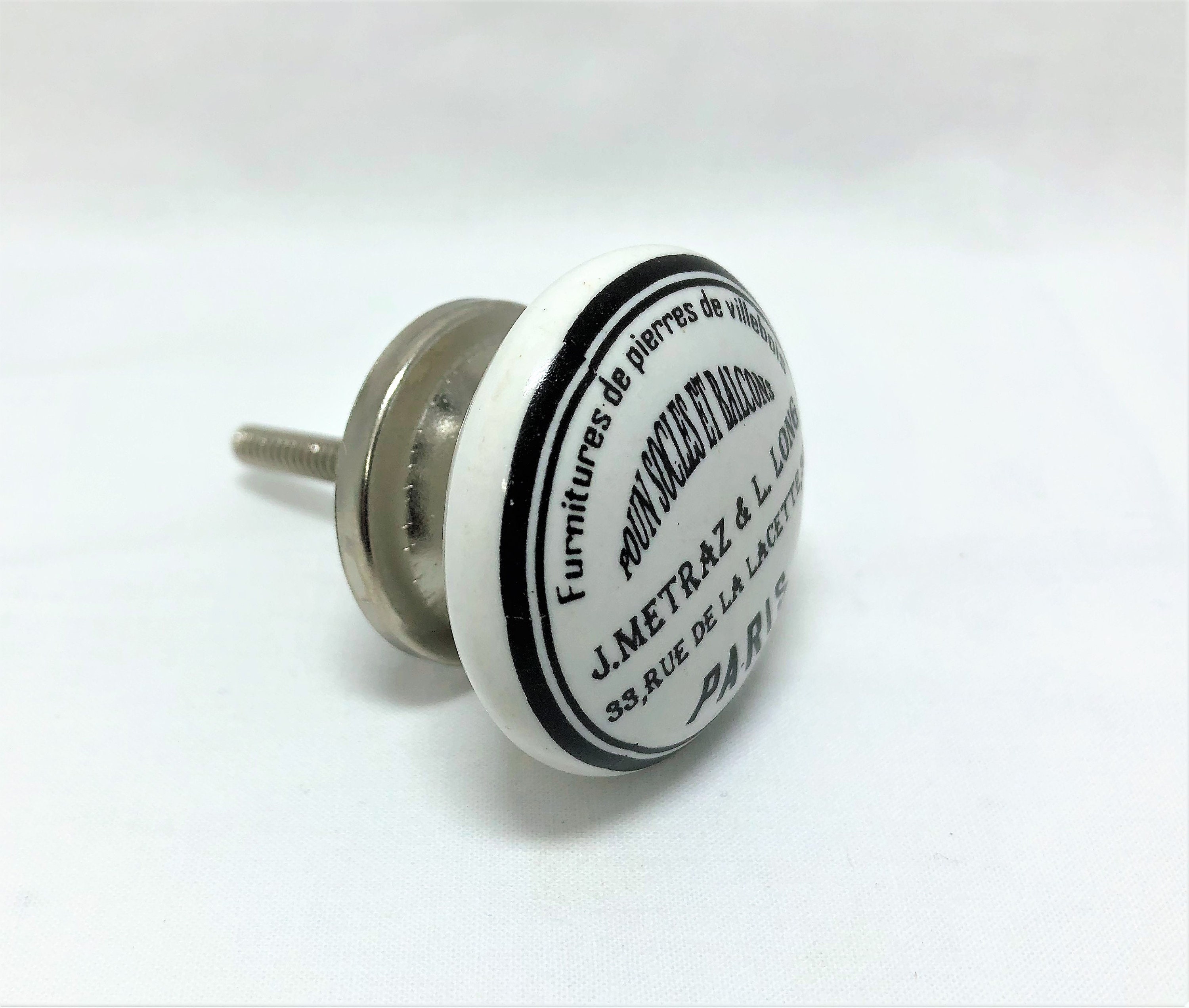 Set of 4 Vintage Cupboard Ceramic Knobs Shabby Chic Drawer - Etsy UK