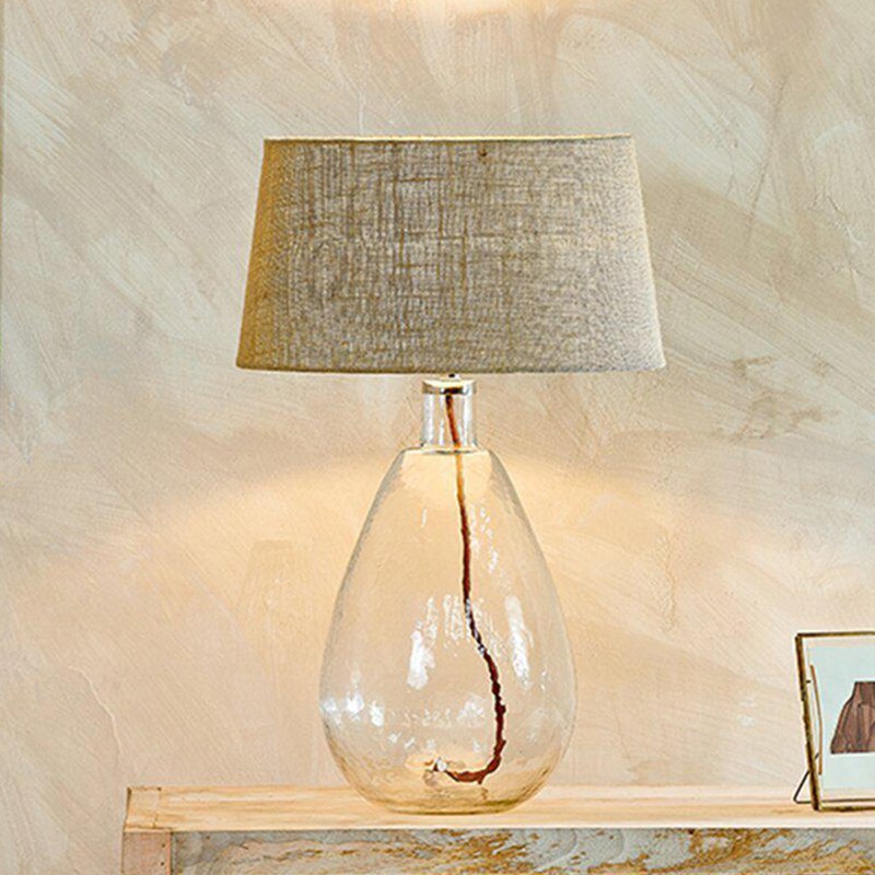 Glass Table Lamp Etsy 0995