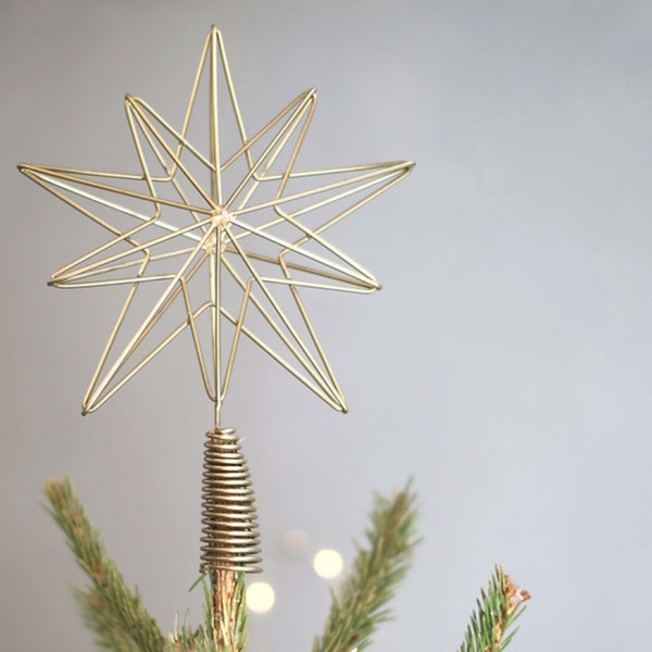 Star Tree Topper - Etsy