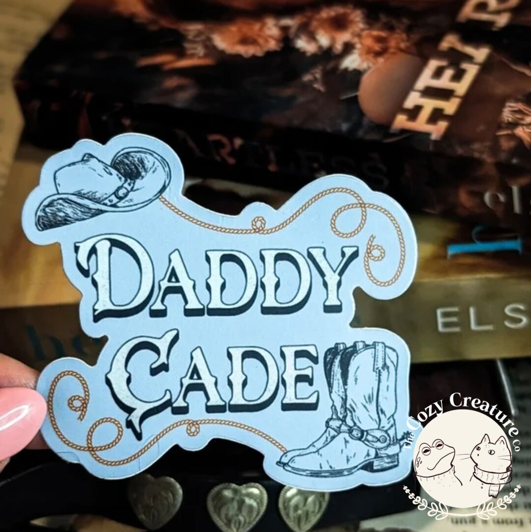 Daddy Cade Sticker, Chestnut Springs Stickers, Elsie Silver Licensed ...
